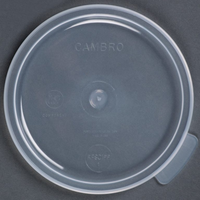 CAMBRO 1QT ROUND FOOD CONTAINER LID | Rush's Kitchen