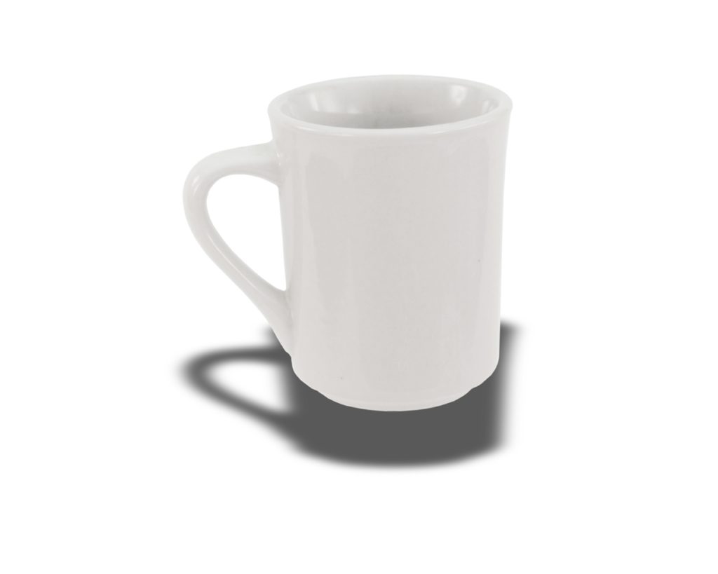 CRESTWARE WHITE COFFEE MUG | Rush's Kitchen